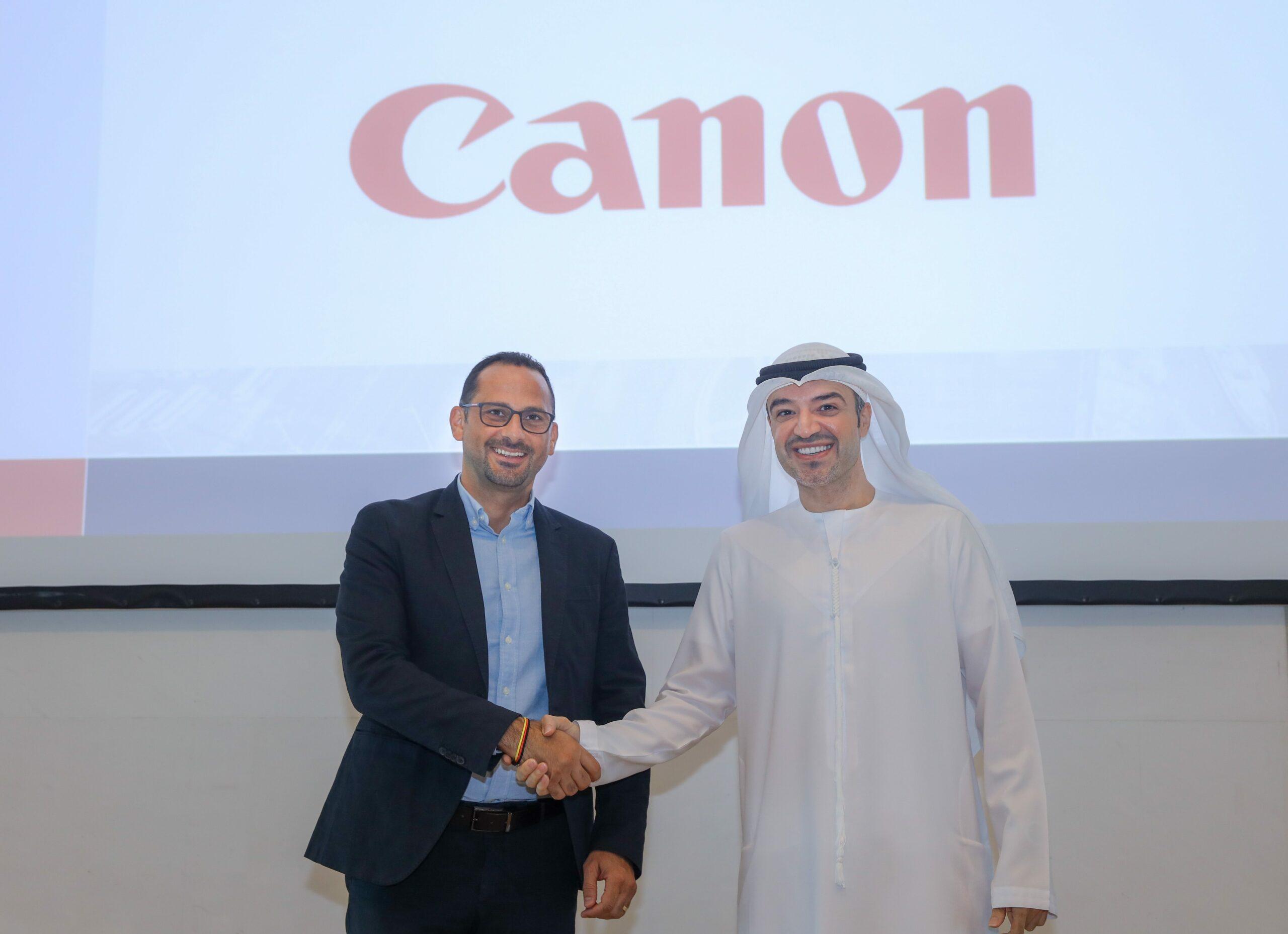 Canon Middle East receives the Dubai Chamber advanced CSR label ...